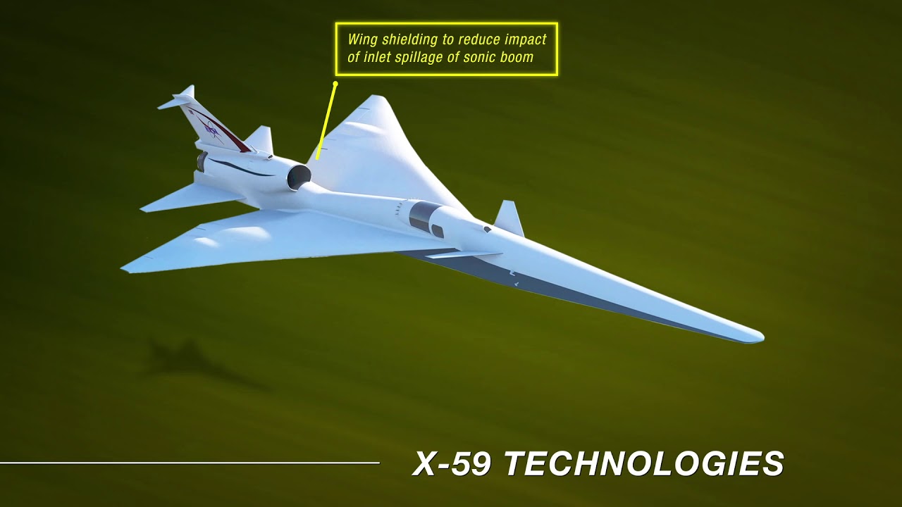 El avión X-59 de la NASA quiere abrir los cielos para más aviones ...